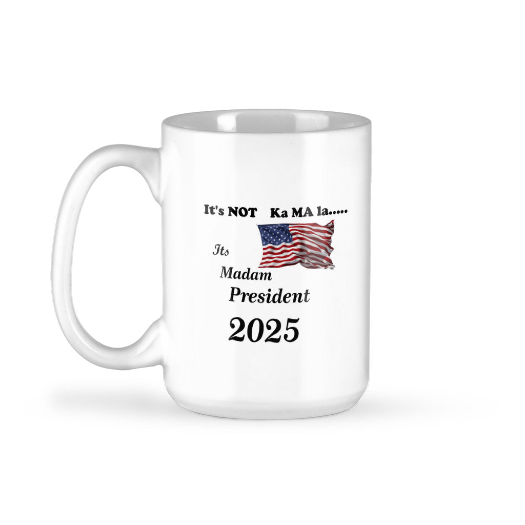 2025 Presidential Mug for Kamala Harris ceramic 15oz coffee mug with f ...