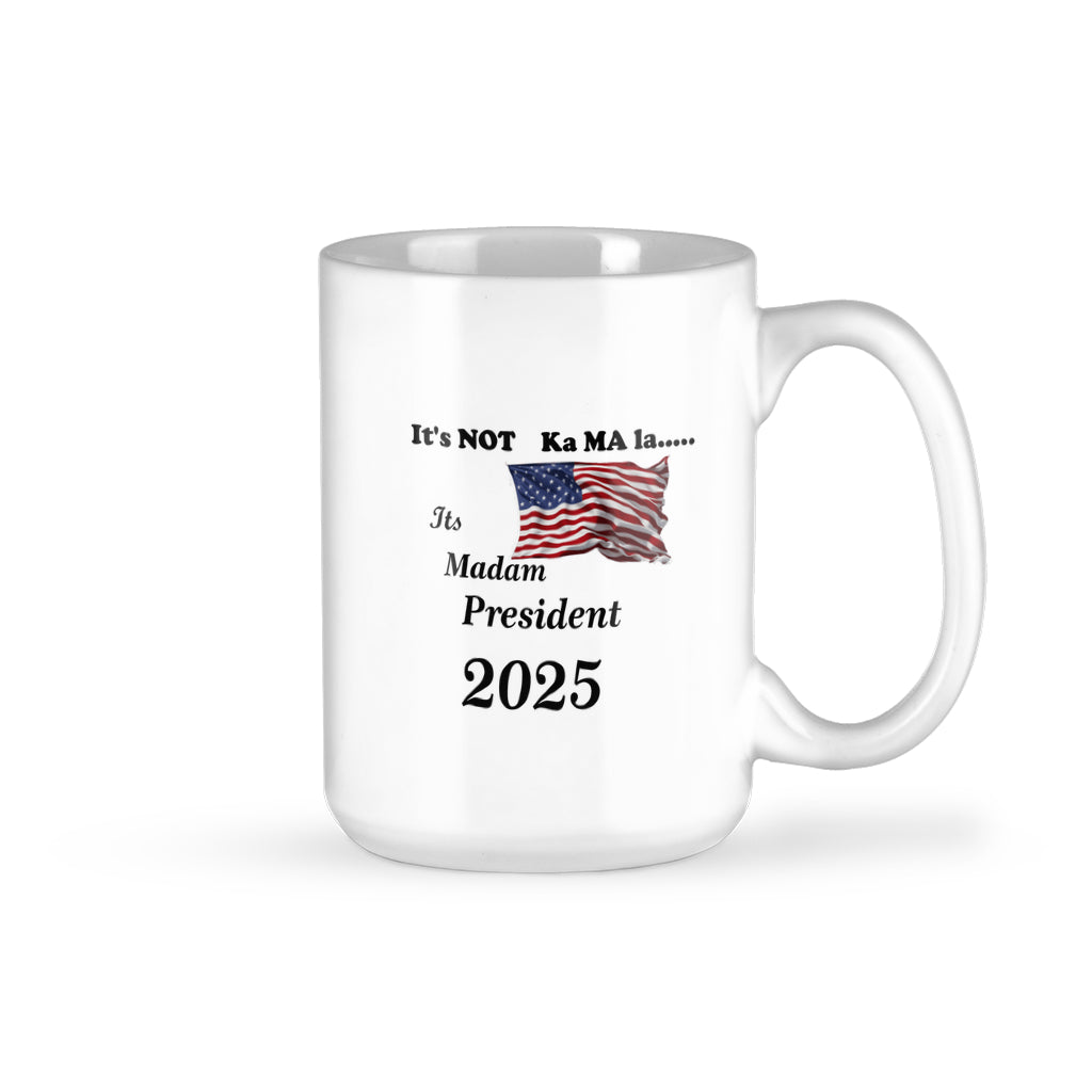 2025 Presidential Mug for Kamala Harris ceramic 15oz coffee mug with f